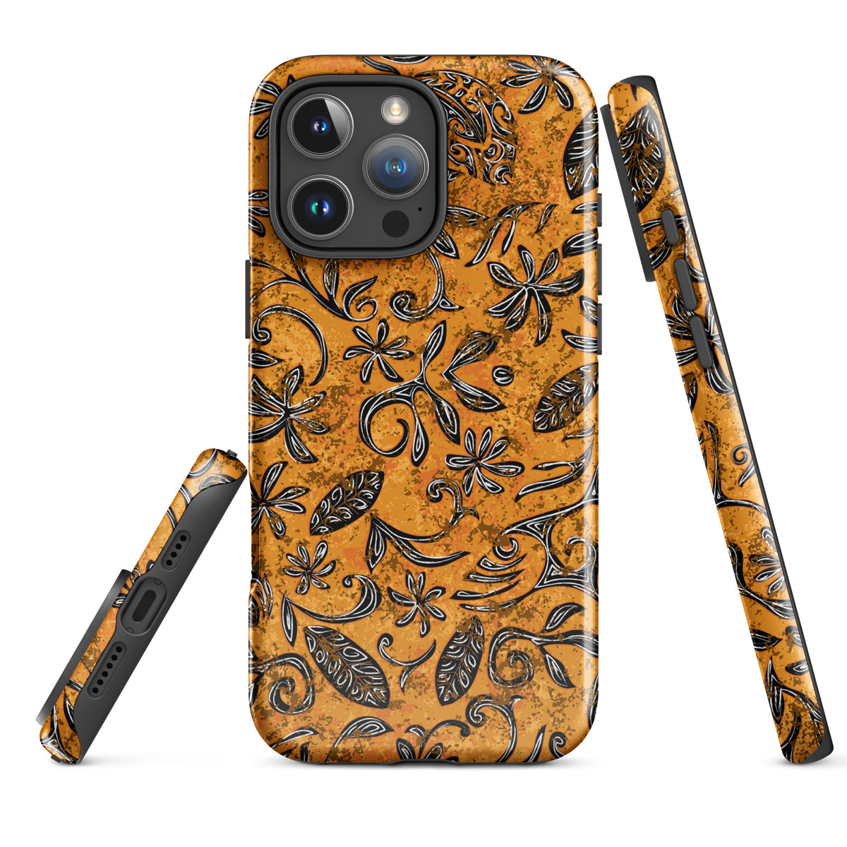 Tough Case for iPhone® - Fenua (Rust) – Black Pearl Designs