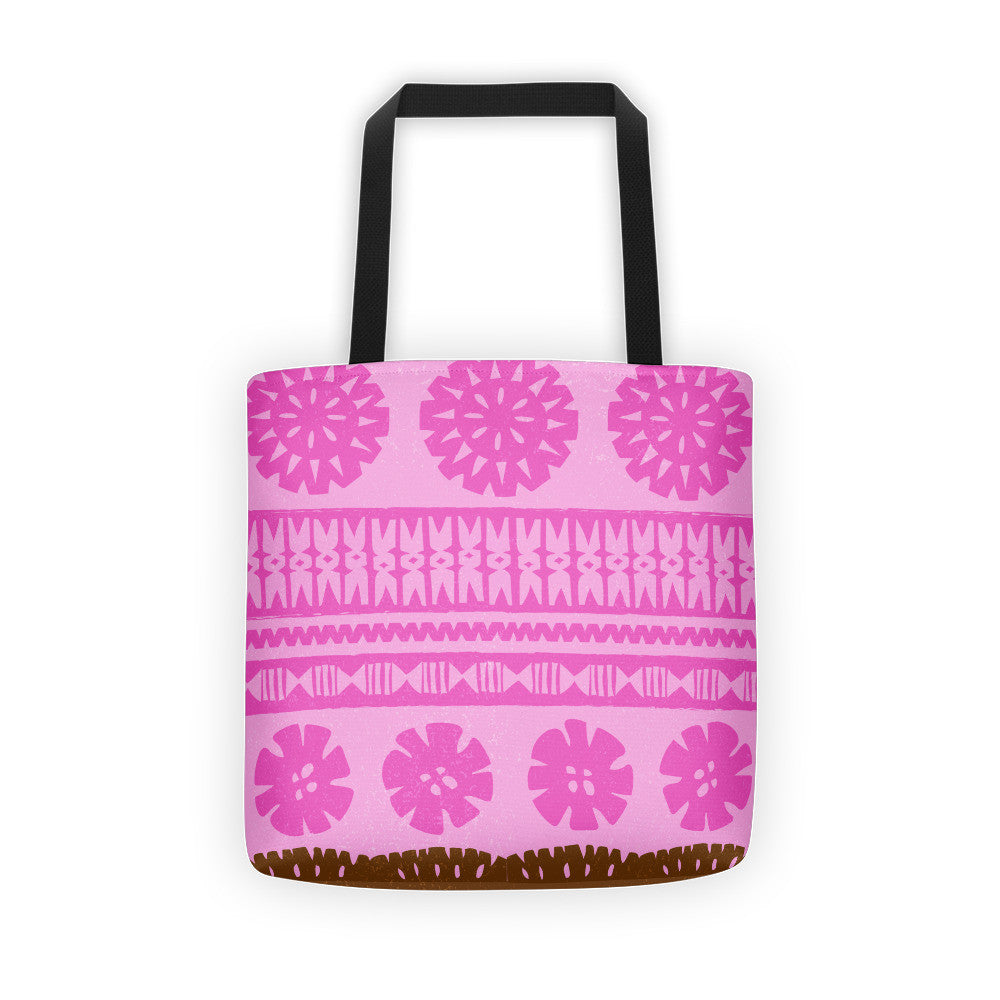 Tote Bag - Light Pink Masi – Black Pearl Designs
